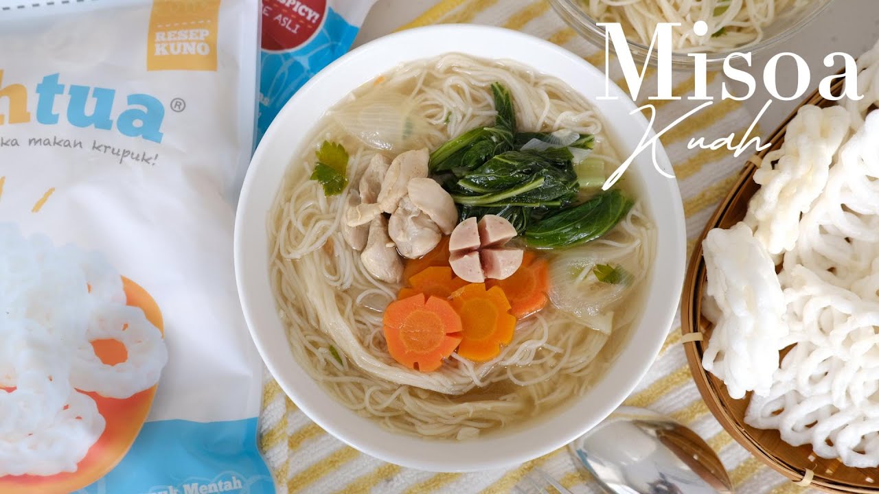 Resep Misoa Kuah ala Krupuk Bocah Tua - YouTube