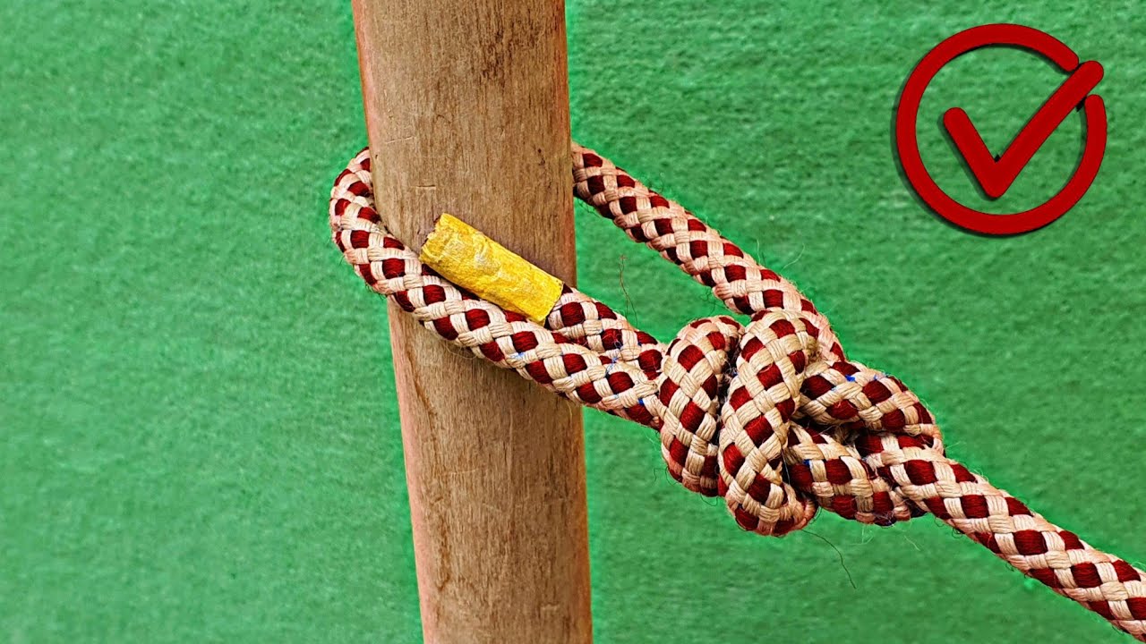 A simple and practical strong knot - YouTube