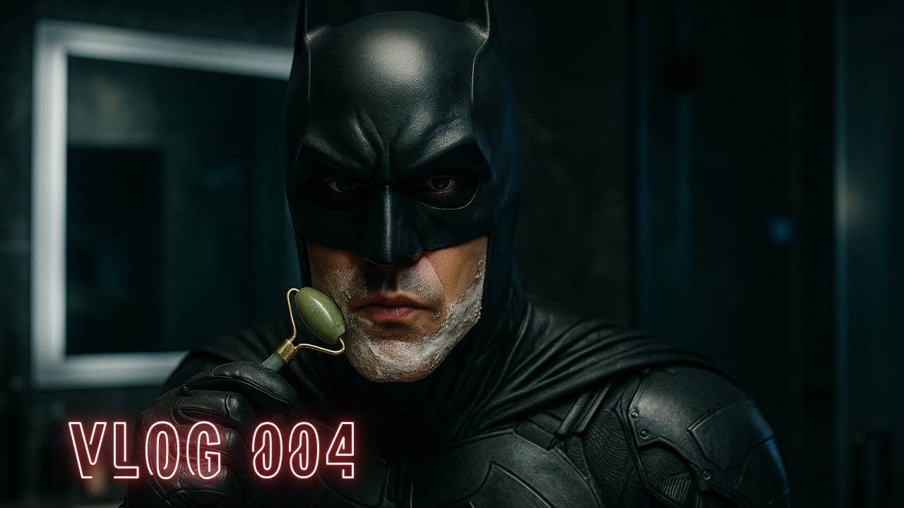 The Dark Knight Rises… Radiantly: Batman’s Full Skincare Routine | VLOG ...