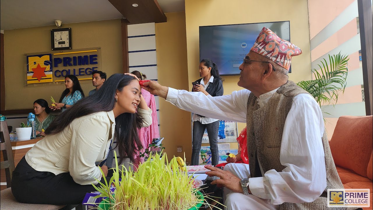 Dashain Celebration at Prime College 2081 - YouTube
