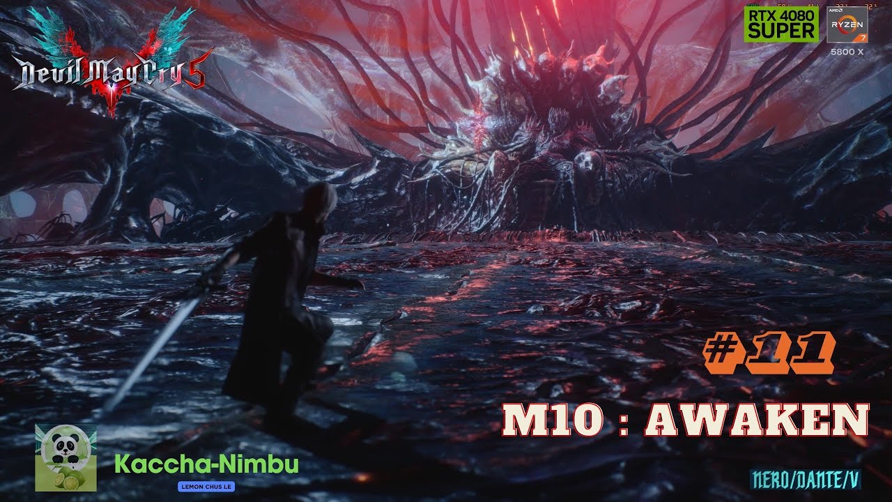 Devil May Cry 5 | DMC 5 | M10 : Awaken | NVIDIA RTX 4080 SUPER | AMD R7 5800X - YouTube