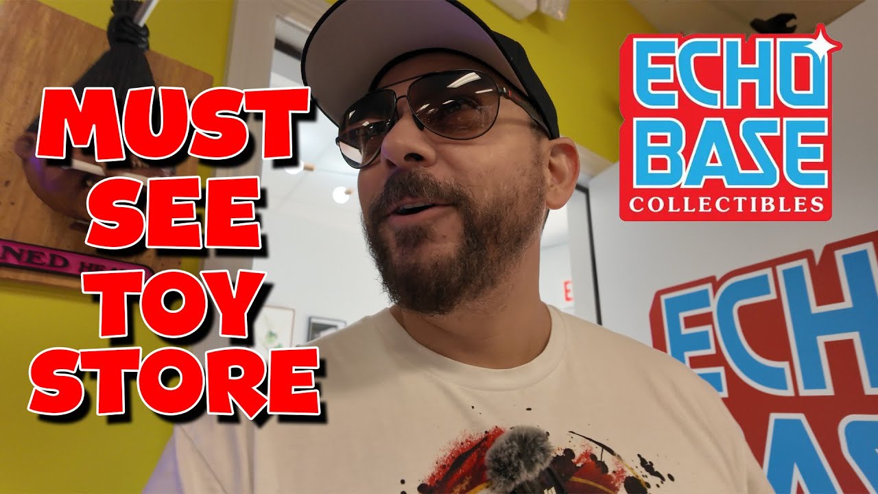 Tour of Echo Base Collectibles Toy Store In Orlando FL! - YouTube