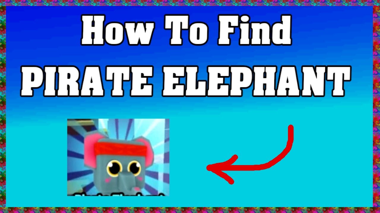 How To Find PIRATE ELEPHANT in FIND THE PETS ROBLOX ! 🐶 - YouTube