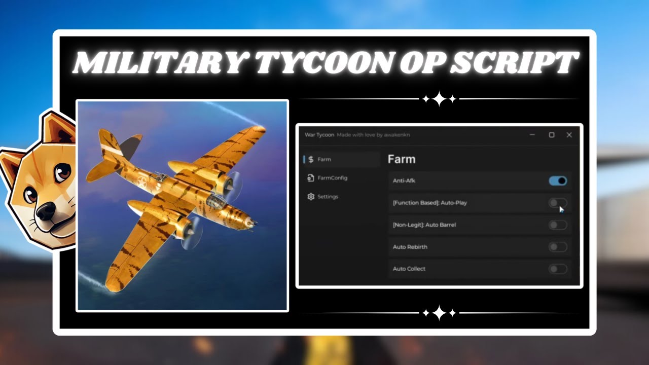 *NEW* Military Tycoon Script (PASTEBIN 2024) (AUTO BUILD , INFINITE ...