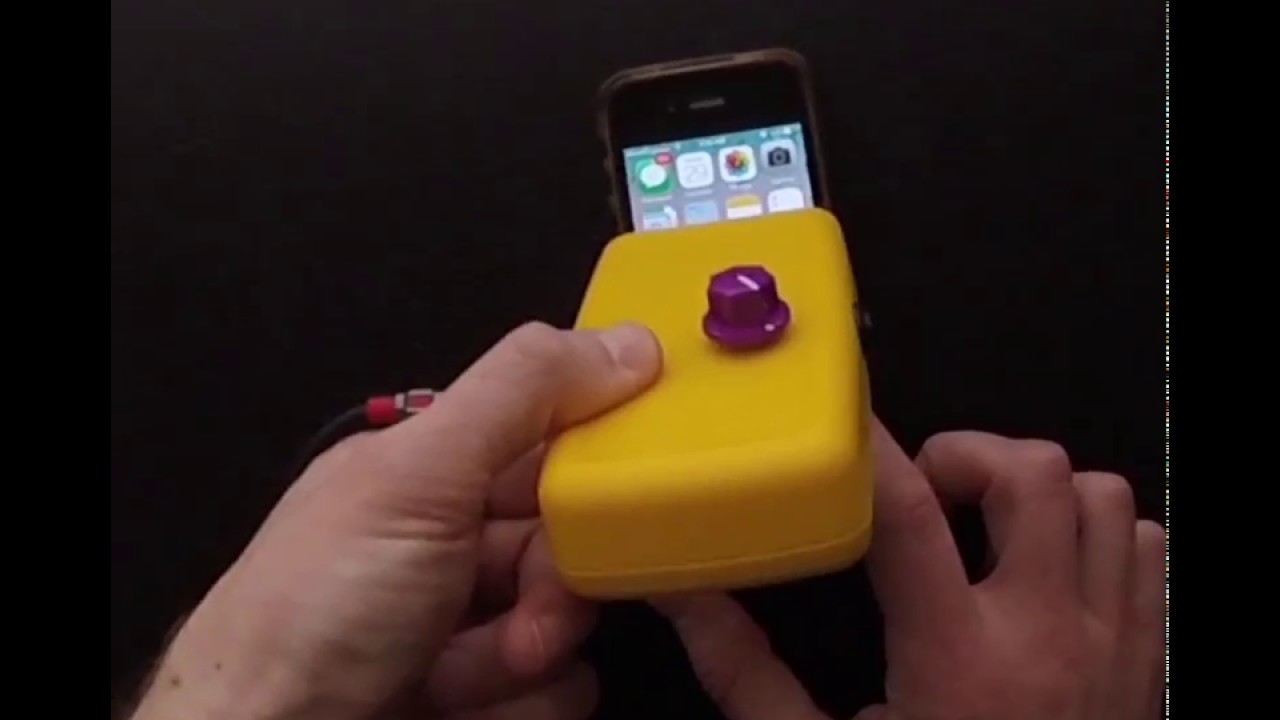 electromagnetic microphone demo - YouTube