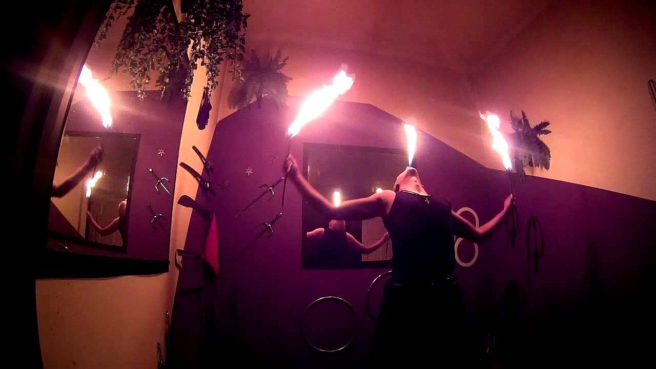 Fire Eating Hardcore - Burning Tech #1 - YouTube