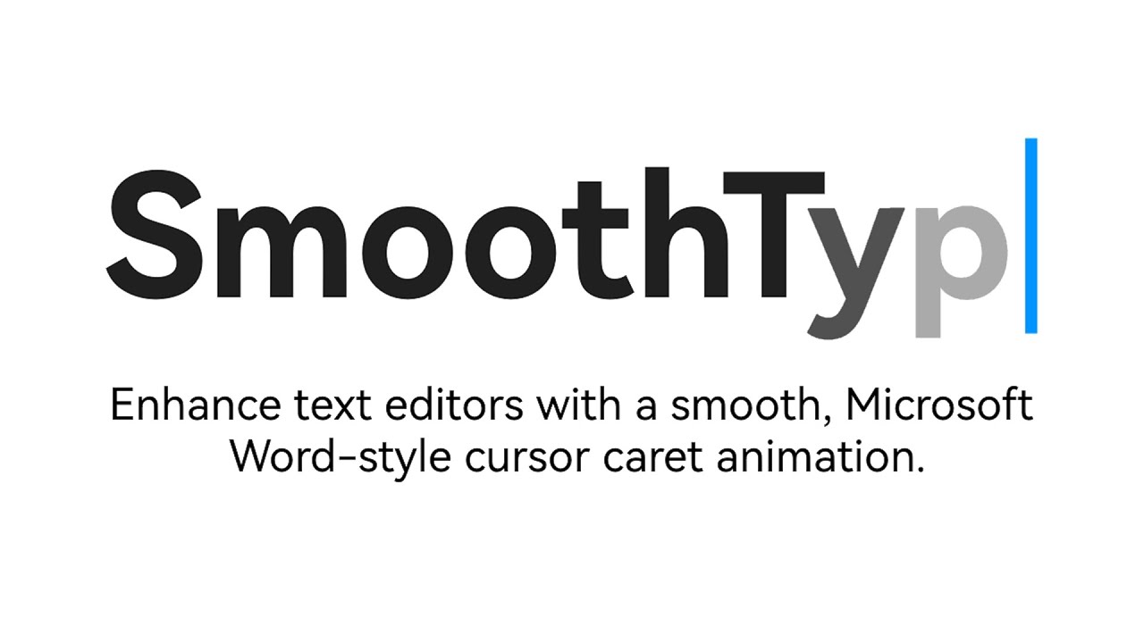 SmoothType for Chrome - YouTube