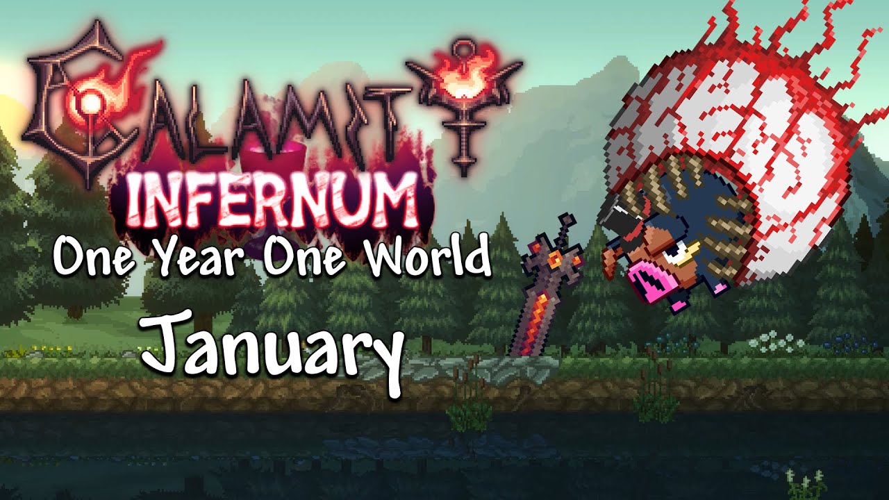 Terraria's Calamity Infernum Mod is Insane | One Year One World - YouTube