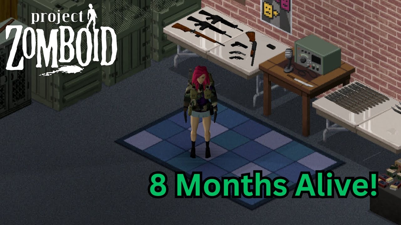 8 Months Alive! - Project Zomboid - YouTube
