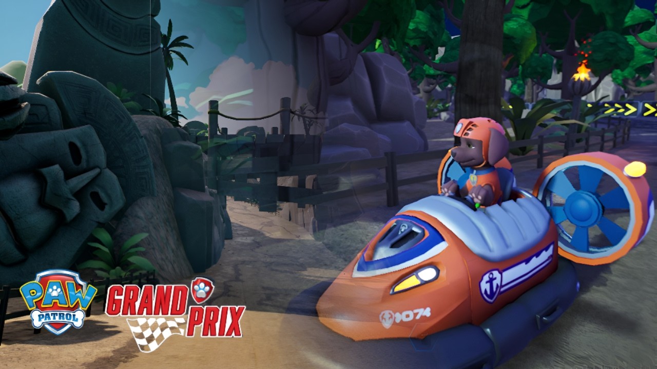 PAW PATROL GRAND PRIX🚒ZUMA at MONKEY TEMPLE ADVENTURE BAYPart.32 ...