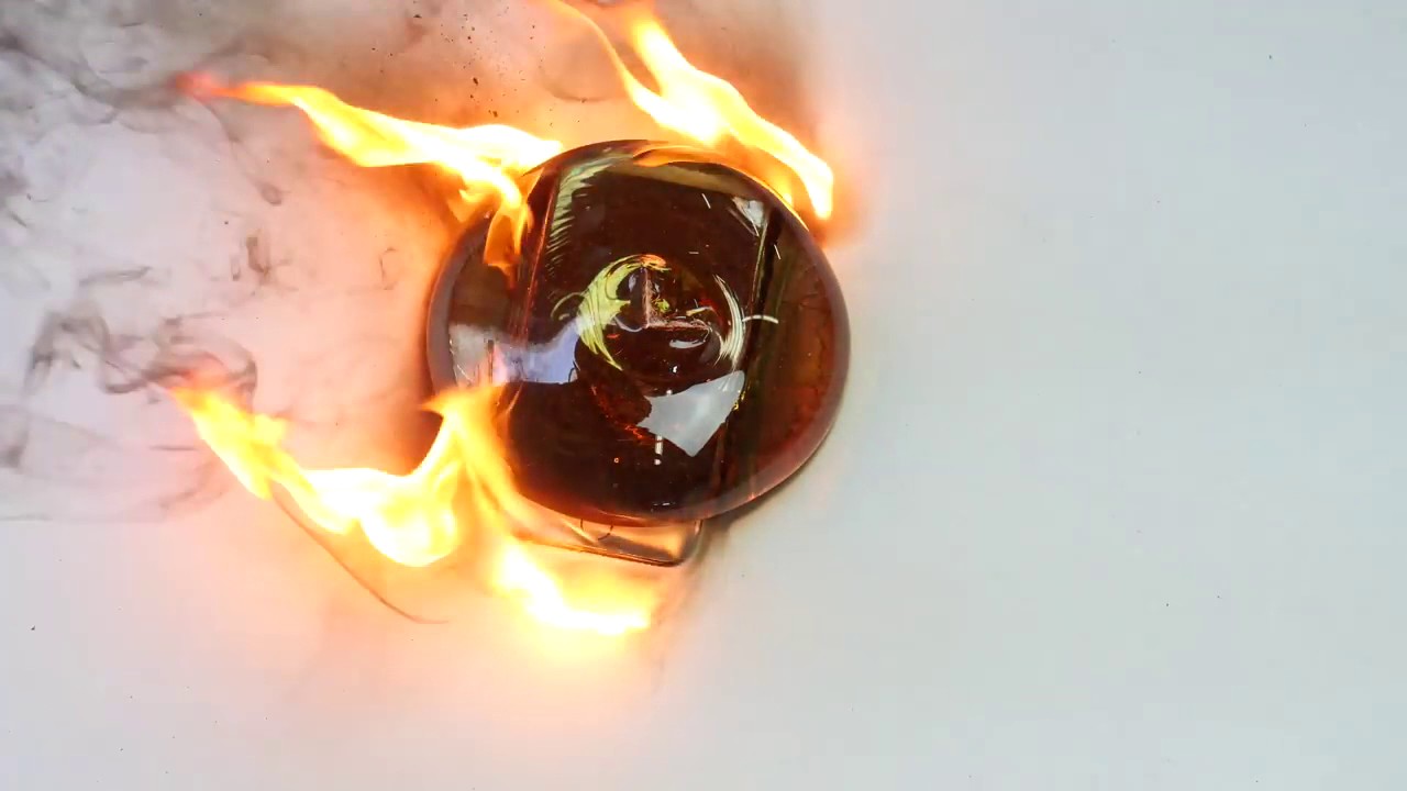 Pouring a Hot FireBall of Molten Glass on an iPhone 6S! YouTube - YouTube