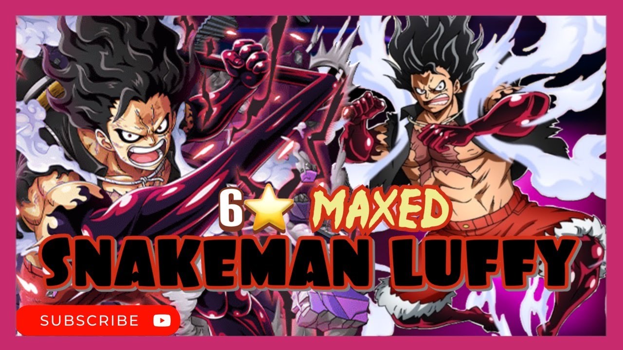 6⭐️MAXED L.V 100 SNAKEMAN LUFFY SURVIVED 100 OPPONENTS | OPBR ...