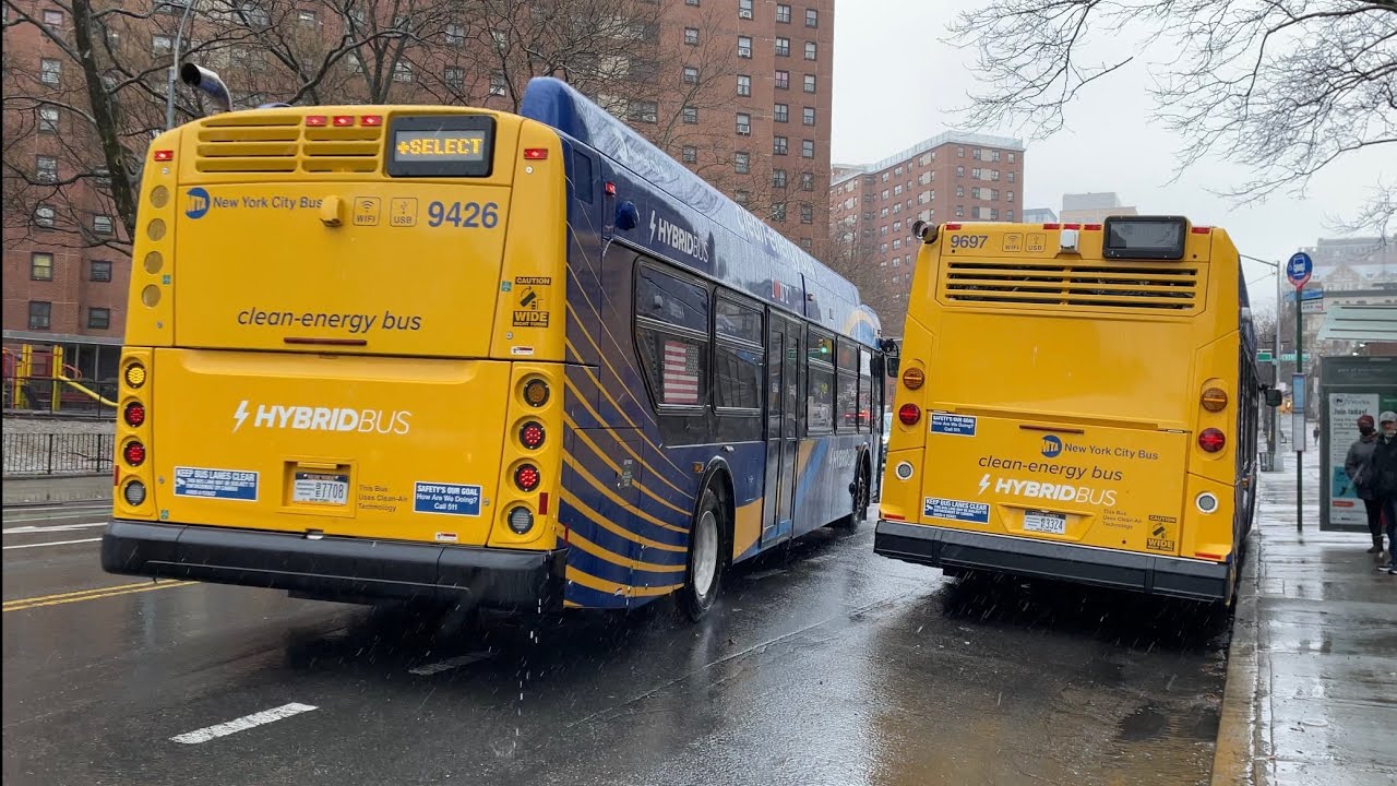 MTA New York City Bus: Exclusive 2022 New Flyer XDE40 #9426 on the M60 ...
