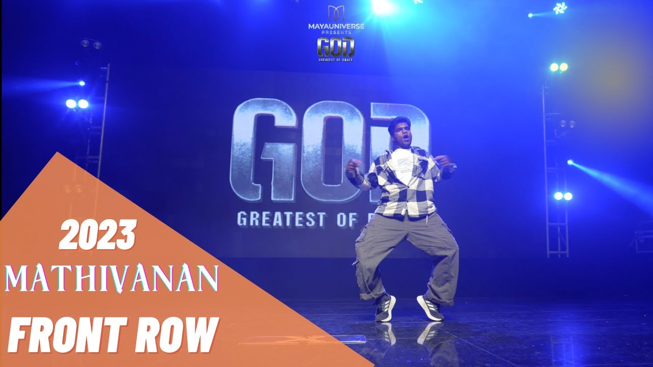 MATHIVANAN | GODSeason1 | Adults Solo Finalist | Hosted by MAYA ...