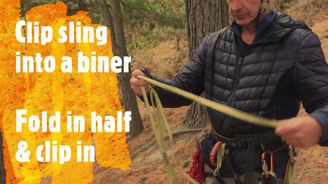 Storing Slings on Harness - YouTube