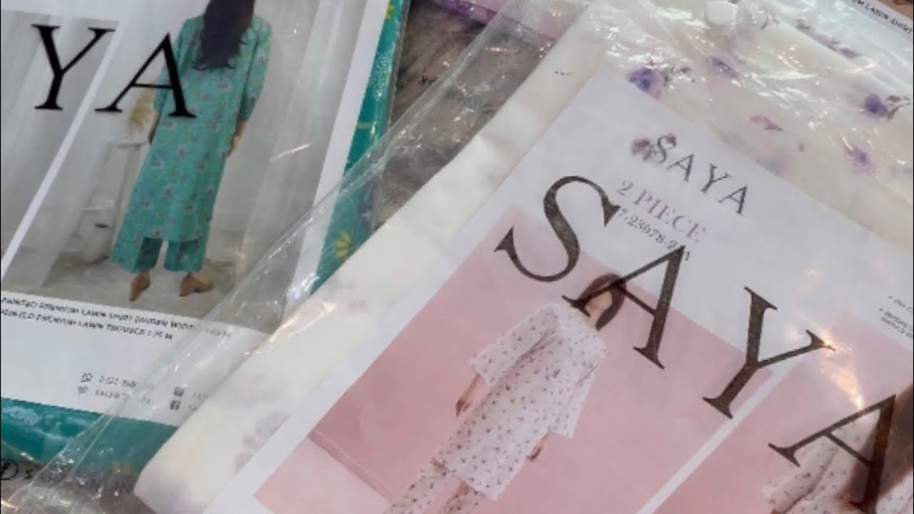 Original SAYA Brands aa gaya Sub Pay cha gaya/Summer Collection just in ...