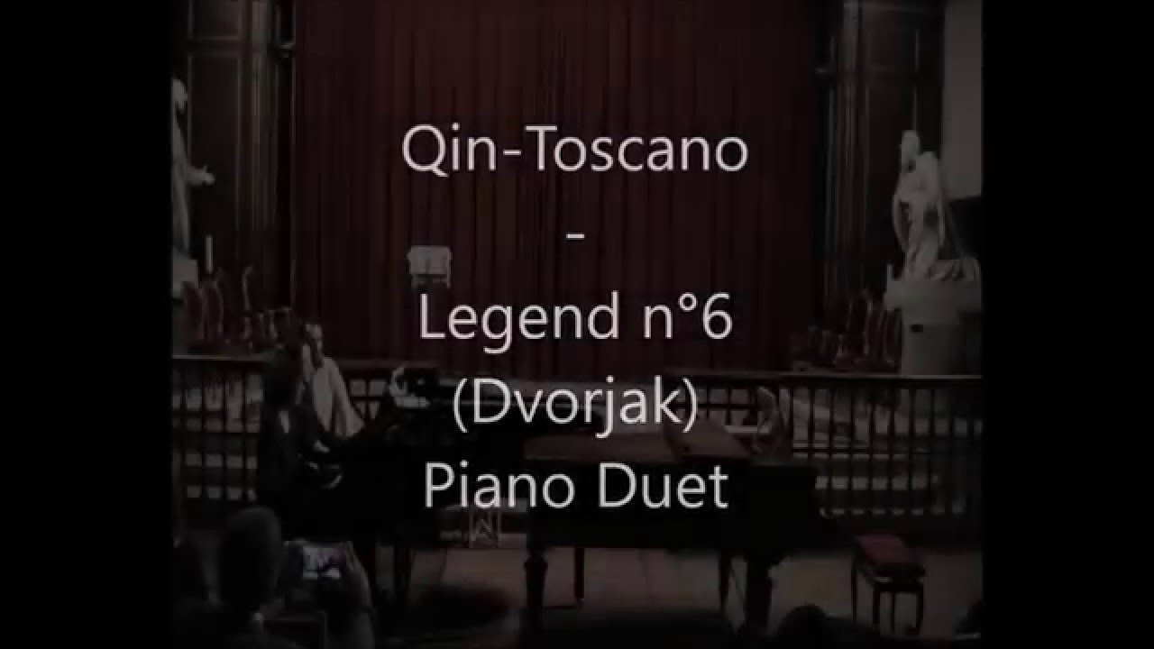Antonin Dvorak - Legend n°6 in C# minor by Duo Qin-Toscano - YouTube