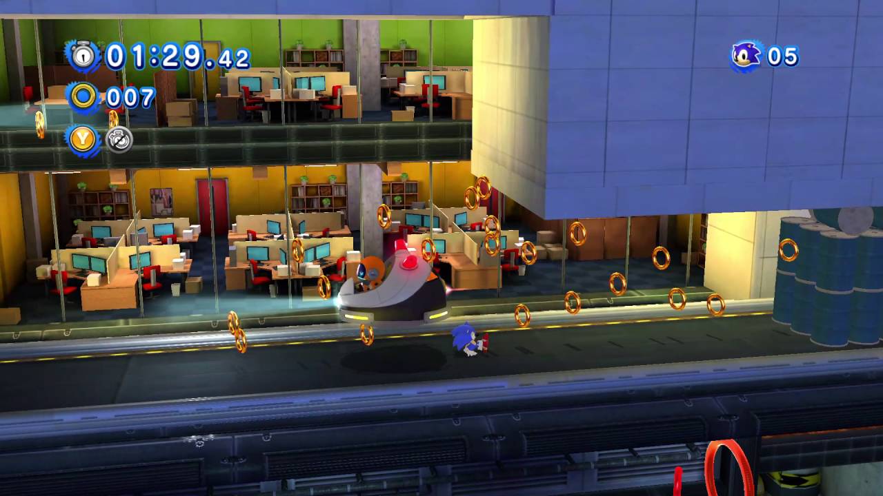 Sonic Generations Speed Highway Act 1 - YouTube