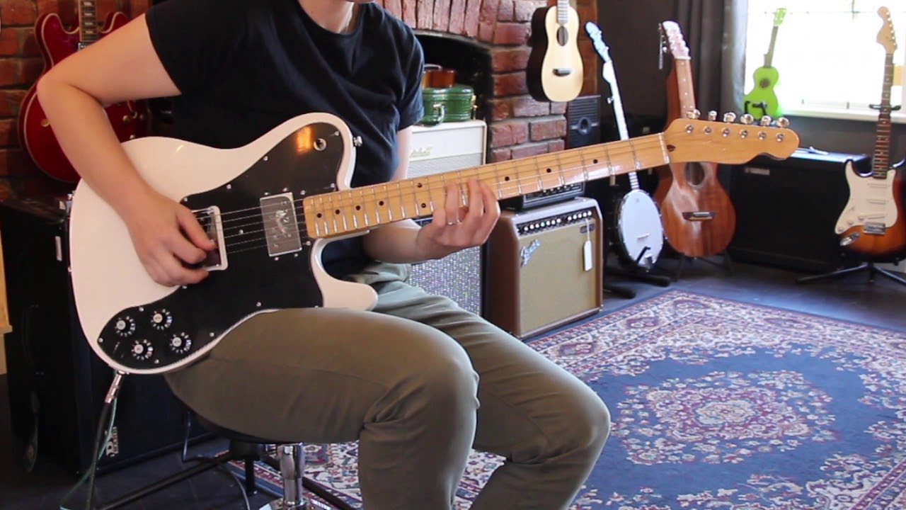 Bacchus Tele Custom partscaster. - YouTube