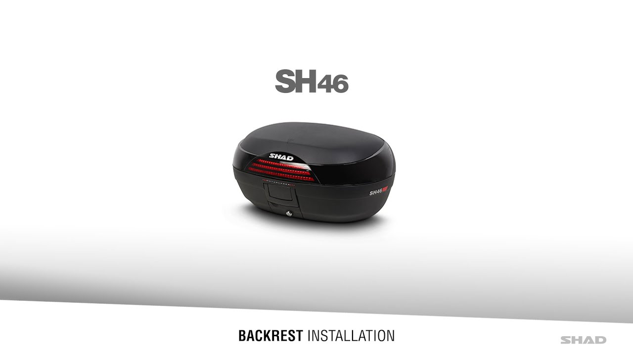 SHAD Backrest Installation - SH46 - YouTube