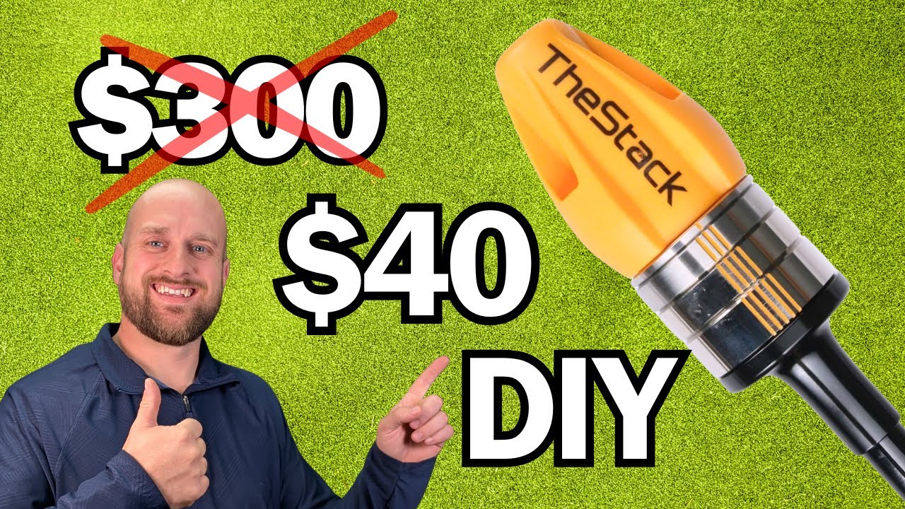 I Built the $300 Stack System for $40 (Works with 8ft Ceilings!) - YouTube