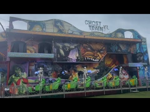 Ghost Train XL POV - Roundhay Park Fun Fair (August 2024 - YouTube