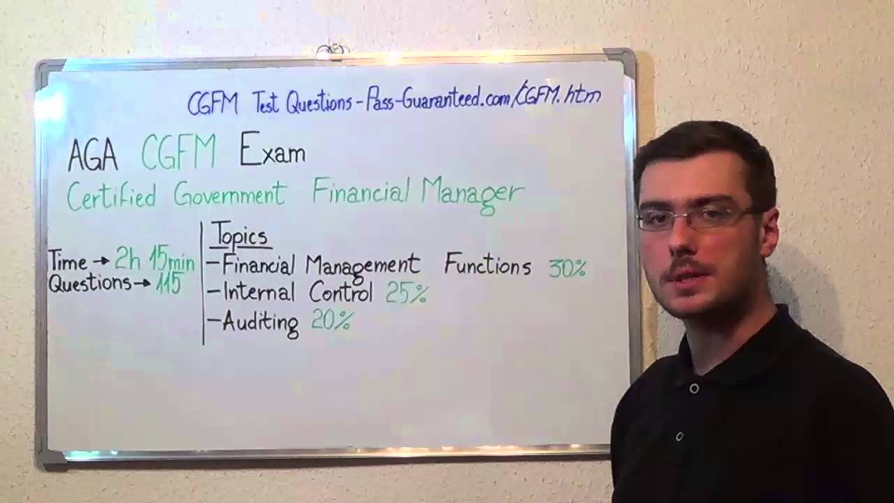 CGFM – Certified Exam Government Financial Test Manager Questions - YouTube