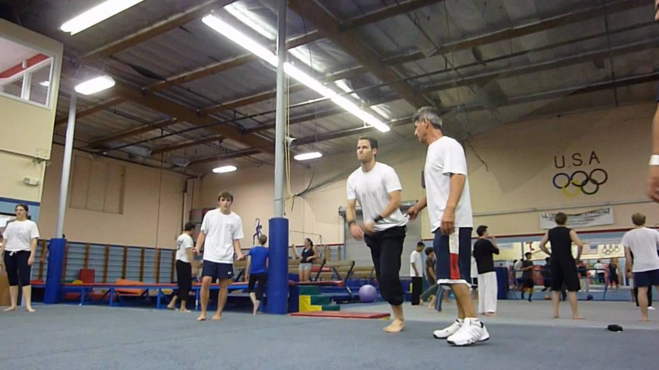 Josh 'Ace' Ventura First Gainer and Victor Wall Flips! - YouTube