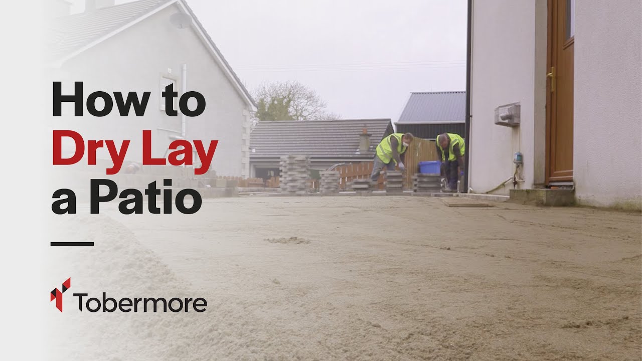 How to Dry Lay a Patio - YouTube