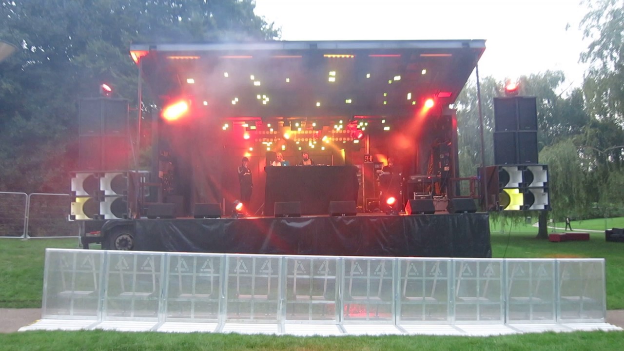 The Truck Stage solar powered mobile stage - YouTube