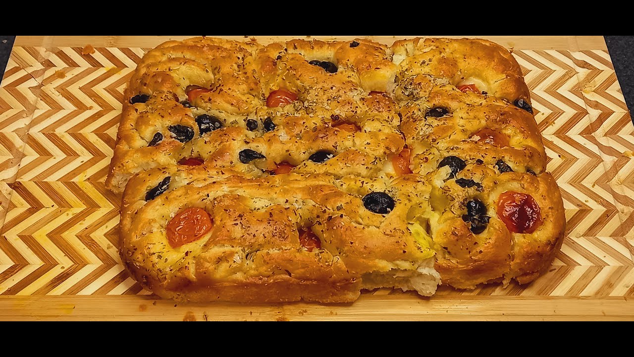Focaccia bread soft and crispy Amazing recipe made with italian flour ...