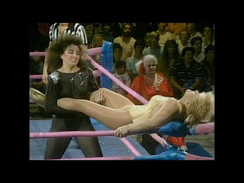 GLOW Wrestling Tiffany Mellon vs The Widow