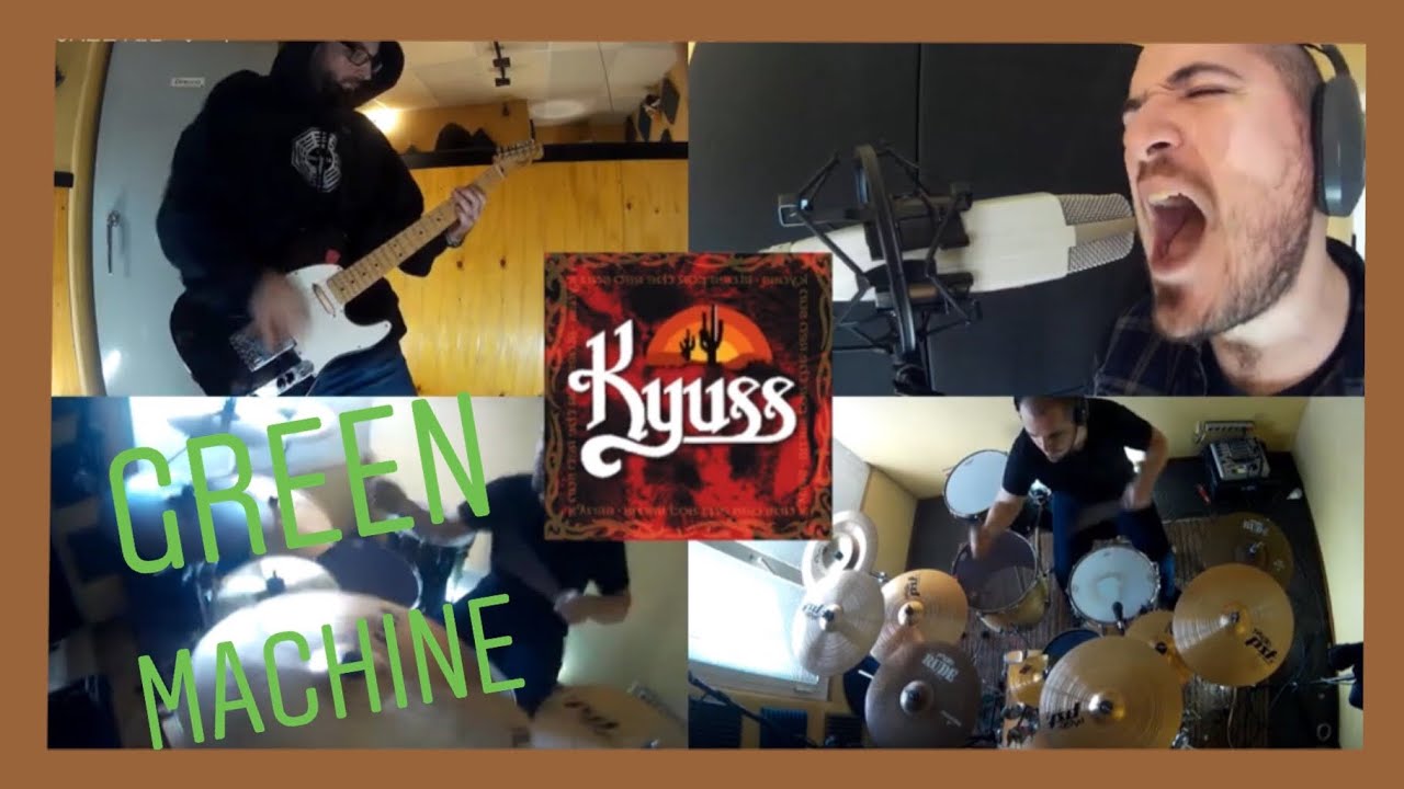KYUSS - Green Machine (Full Band Cover) - F2F Covers - YouTube
