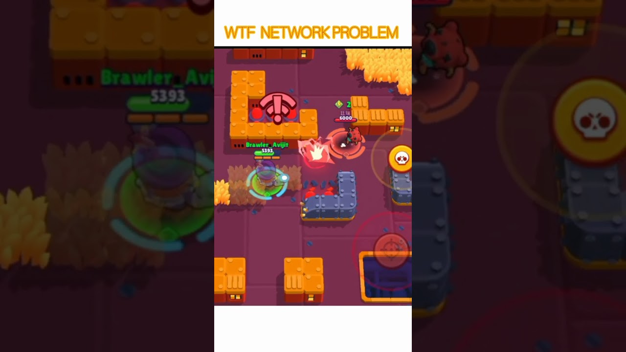 Wtf Network Problem In Brawl Stars Brawlstars Shorts Supercell Wtf