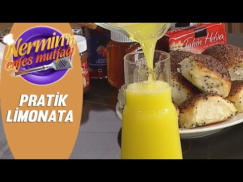 Nermin Öztürk Pratik Limonata Tarifi Nermin'in Enfes Mutfağı