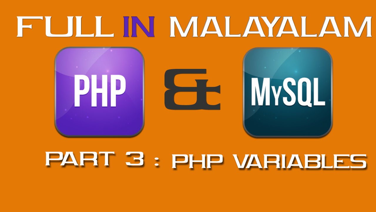 Php Full Tutorialin Malayalam Php Variables Youtube 2223