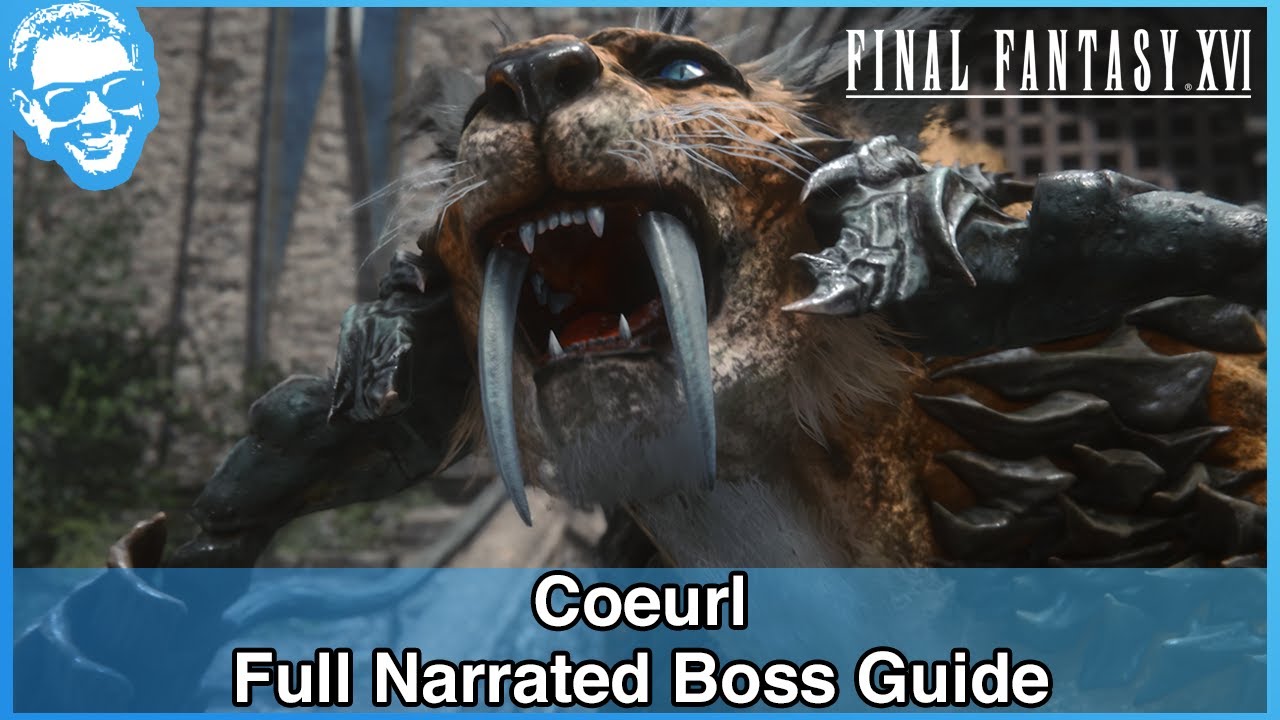 Coeurl - Full Narrated Boss Guide - Final Fantasy XVI [4k HDR] - YouTube