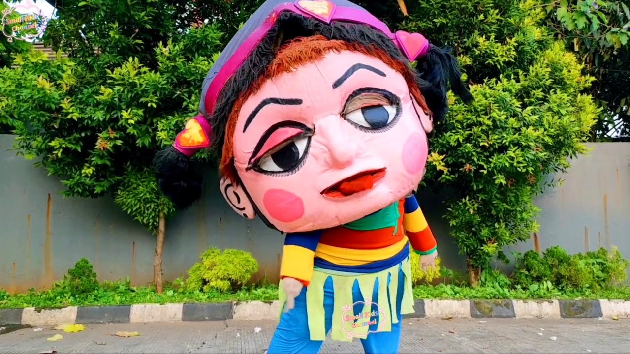 Boneka Mampang Badut Mampang 💥 Joget Badut Lucu Badut TikTok Pink Badut ...