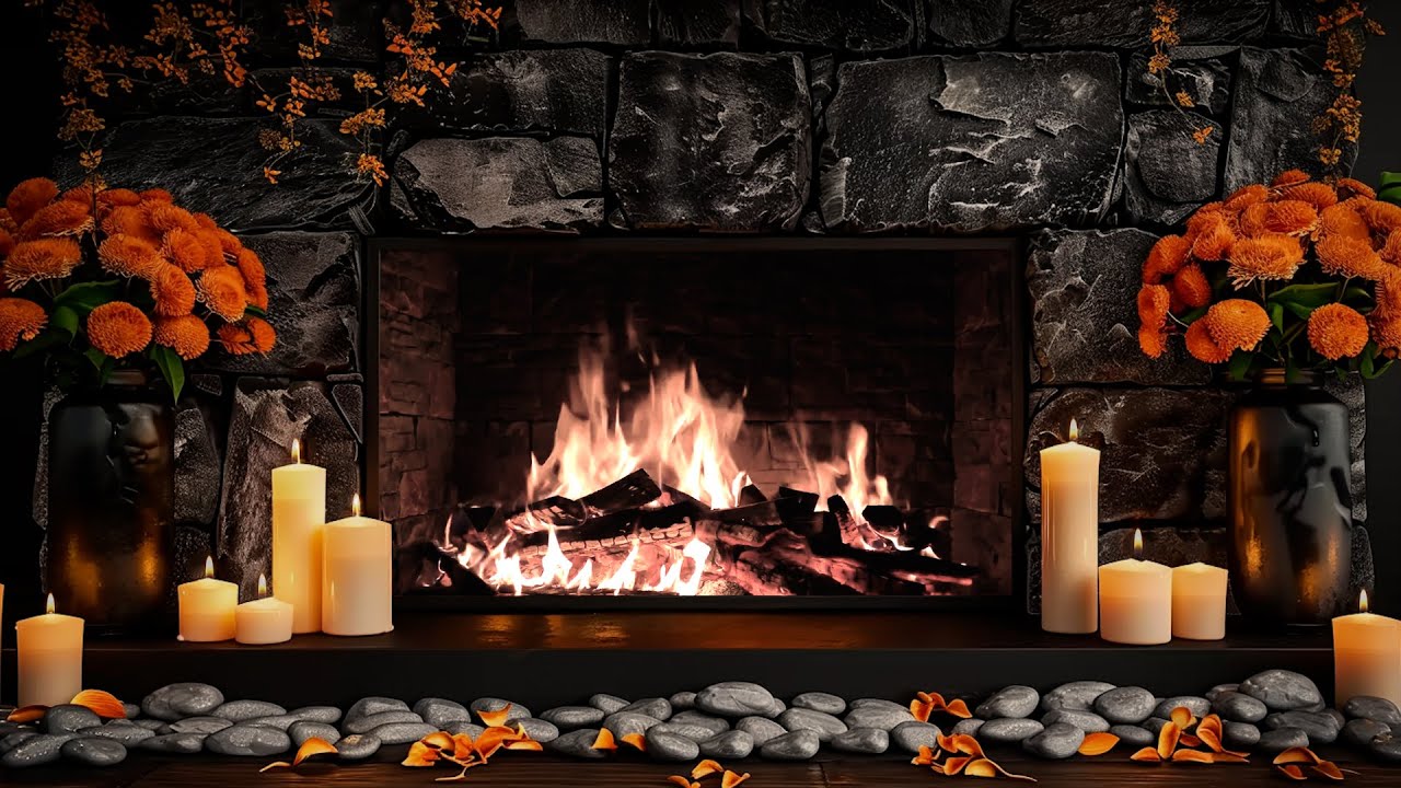 Warm Up Your Soul | Burning Logs and a Soothing Crackling Fire for ...