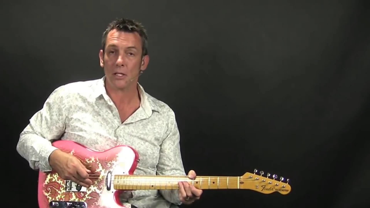 Chicken Pickin Riffin Country Guitar Lesson in the style of Brad ...