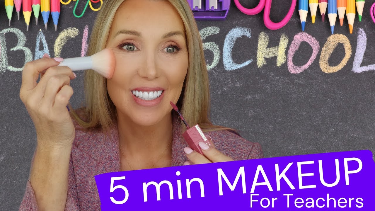 Budget friendly, quick and easy makeup in 5 minutes! - YouTube