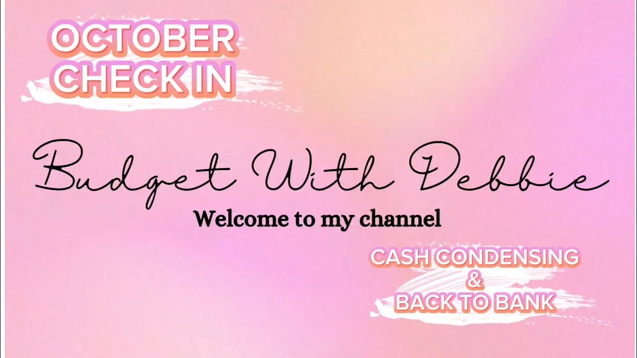 How did we do in October?🎃 | OCTOBER CHECK IN | CASH CONDENSING | BACK ...