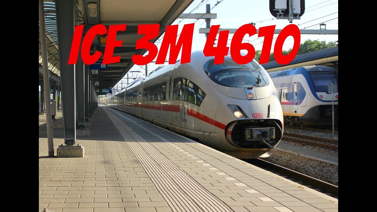 ICE 3M 4610 komt seinend door 's-Hertogenbosch! - YouTube