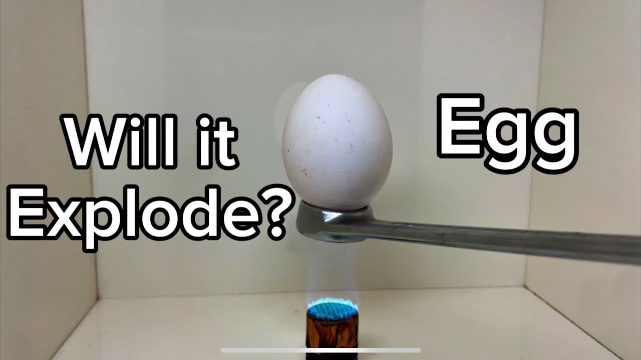 Will It Explode? Egg - YouTube