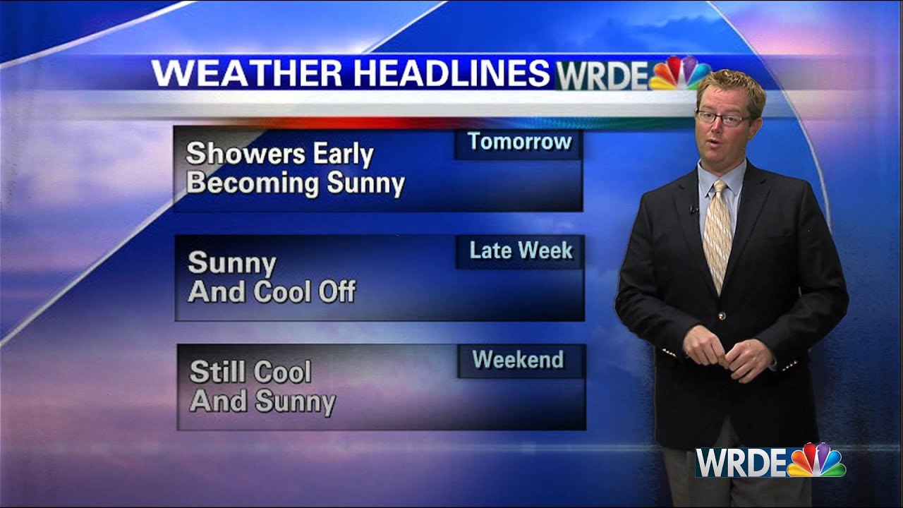 WRDE COAST TV 6PM Video Forecast - YouTube