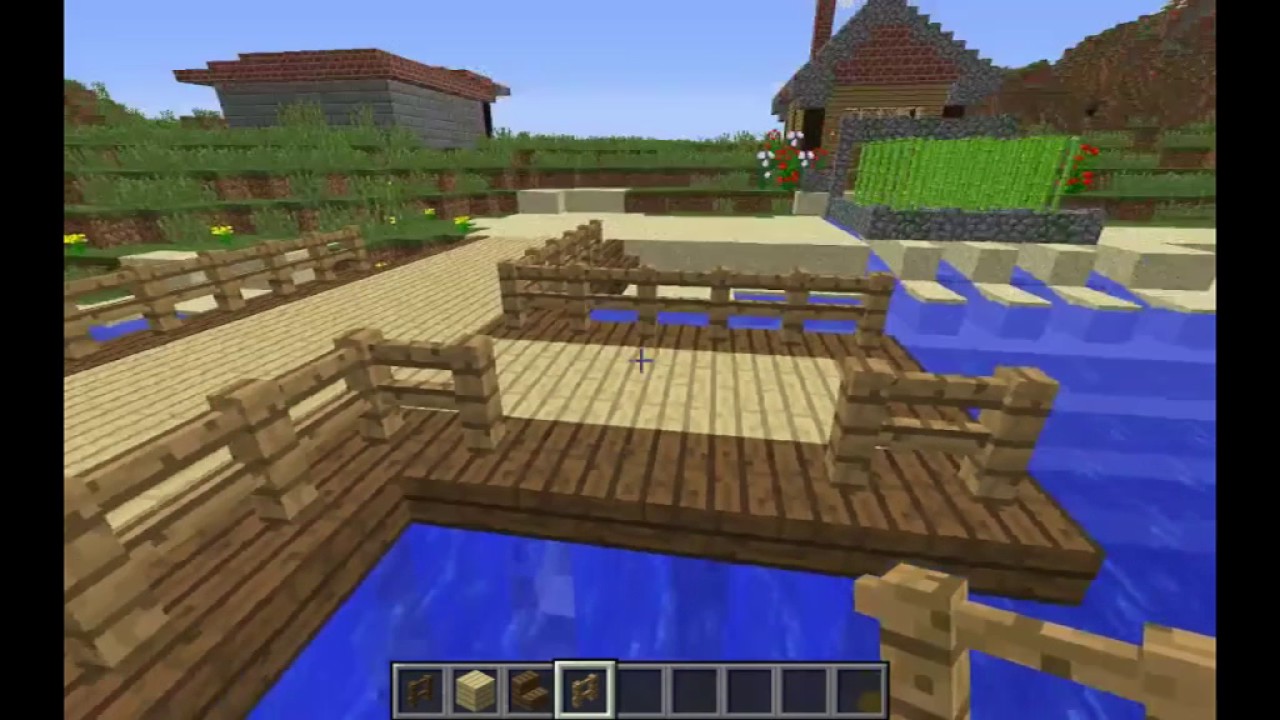 Ein Steg entsteht und die fertige Schmiede?! |Minecraft Mittelalter #3 ...