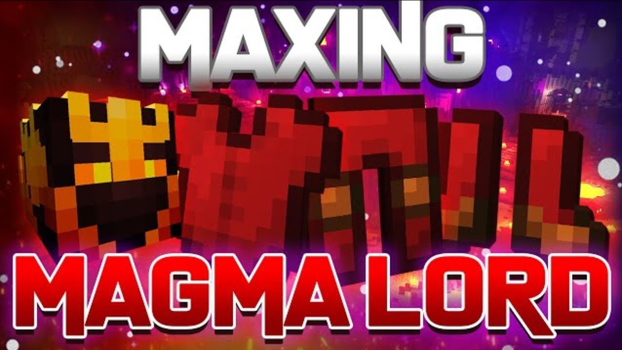 I Spent 25.5 BILLION Coins on HYPERMAXED Magma Lord Armor... (Hypixel ...