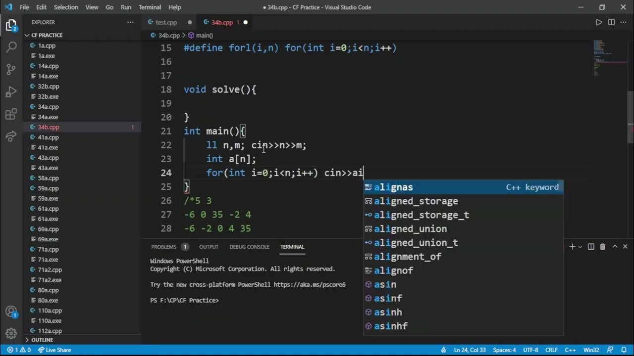 34B - Sale | Codeforces | Competitive Programming | Div3 - YouTube