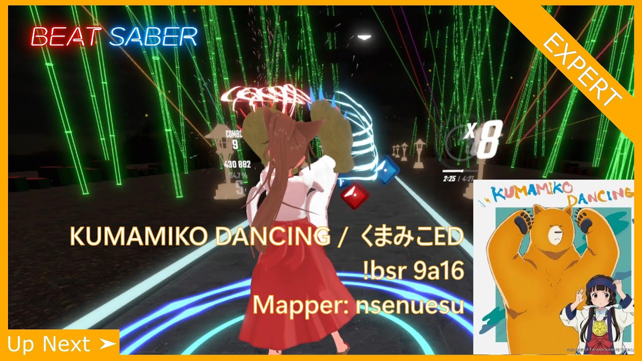 【Beat Saber】KUMAMIKO DANCING / くまみこED - YouTube