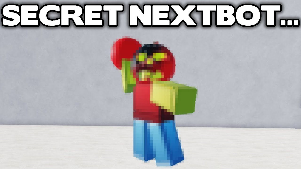 The SECRET NEXTBOT In Become A Nextbot... | Roblox Become A Nextbot ...